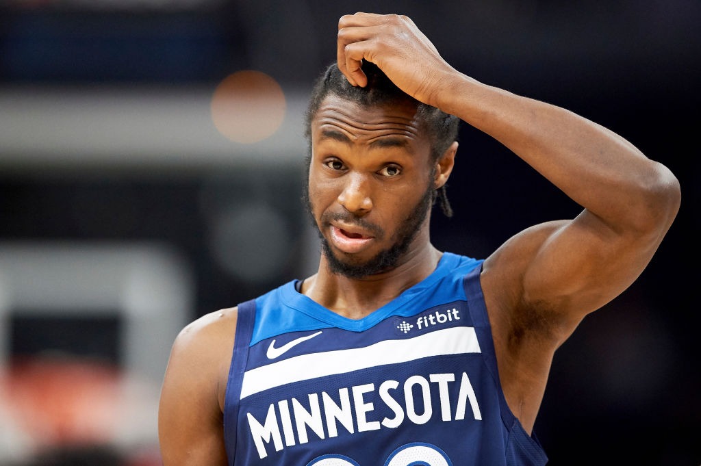 El bache que atraviesa Andrew Wiggins