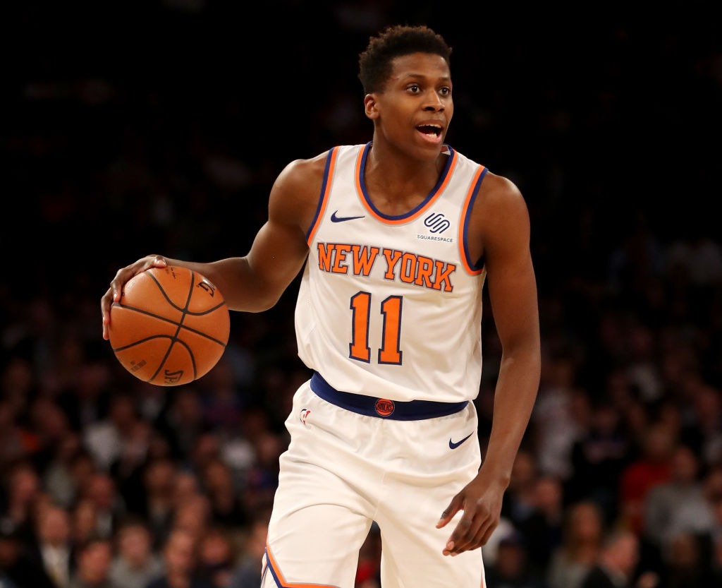 Frank Ntilikina podría volver a la rotación