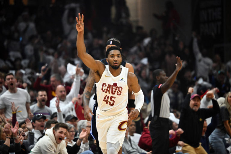 Donovan Mitchell shines above in the first fight