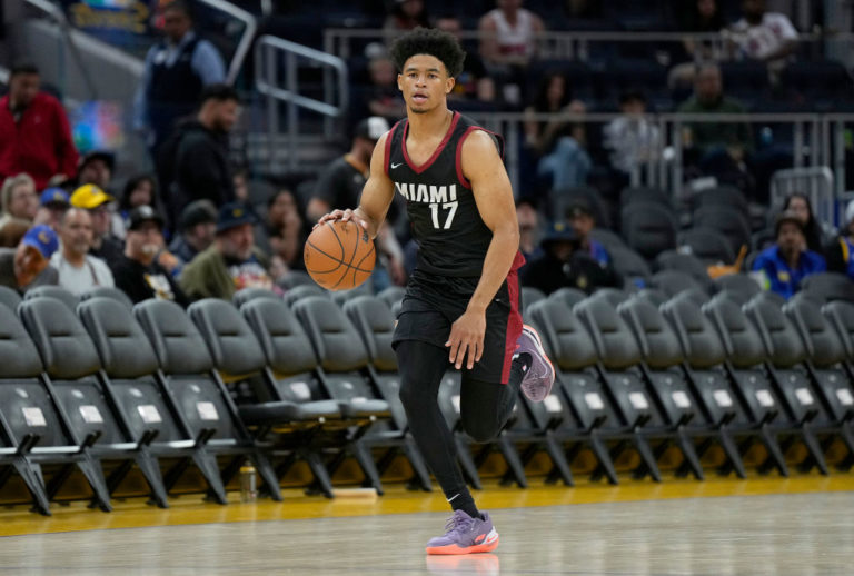 Zyon Pullin will do the preseason with the Heat