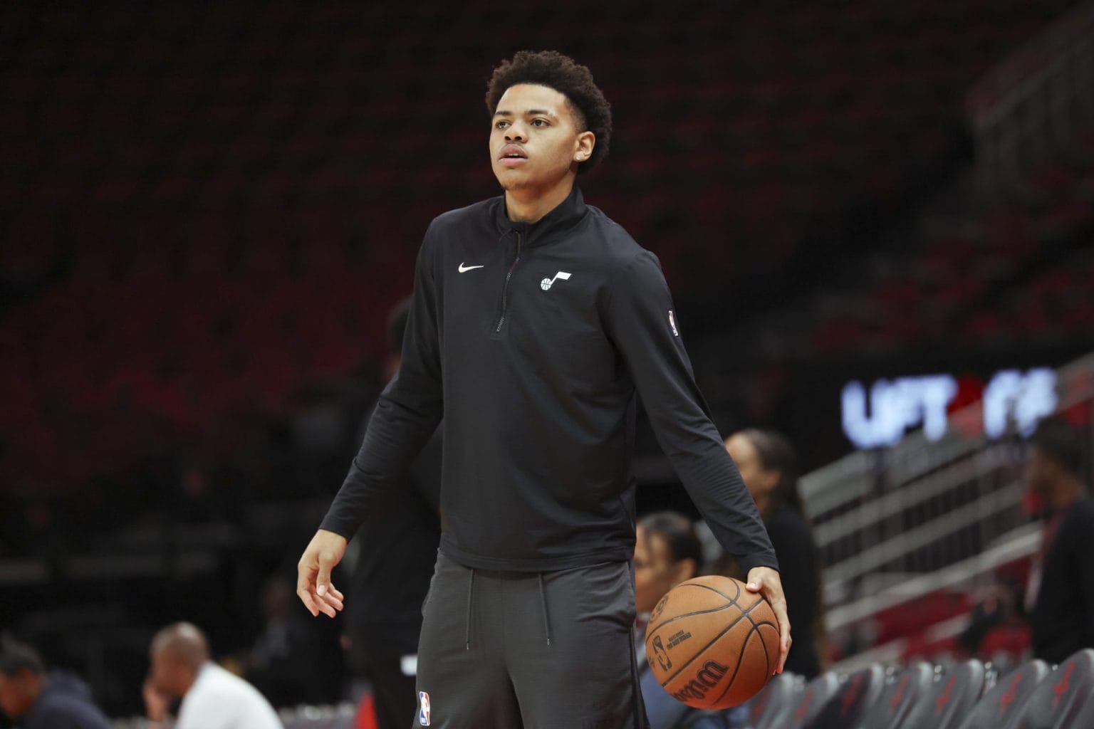 The Jazz criticize Keyonte George's lack of commitment.