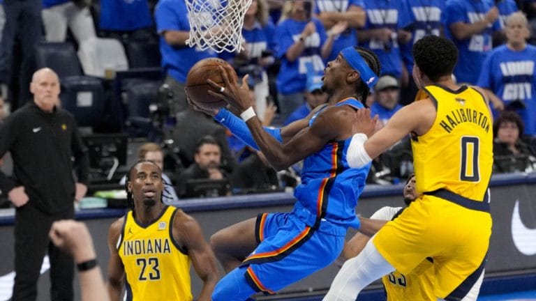 La espectacular 'performance' de Shai en el Game 2