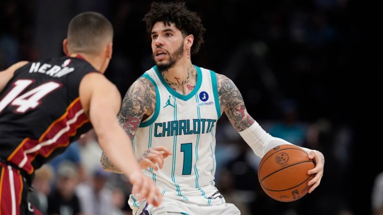 Adebayo injured after a controversial play by LaMelo Ball